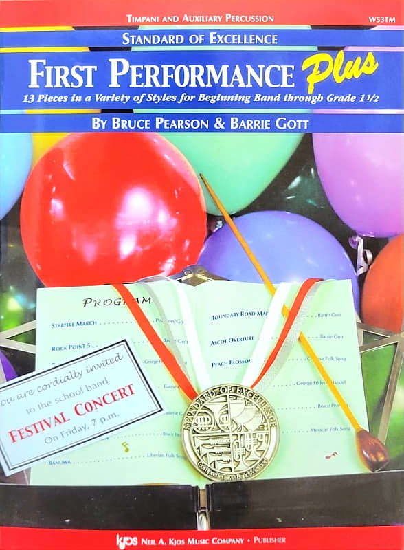 Timpani and Auxiliary Percussion - Standard of Excellence - | Reverb