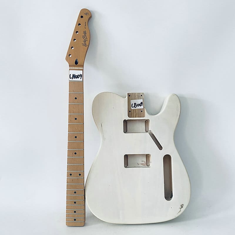 Harley Benton Harley Benton White Ash Wood Telecaster Tele | Reverb