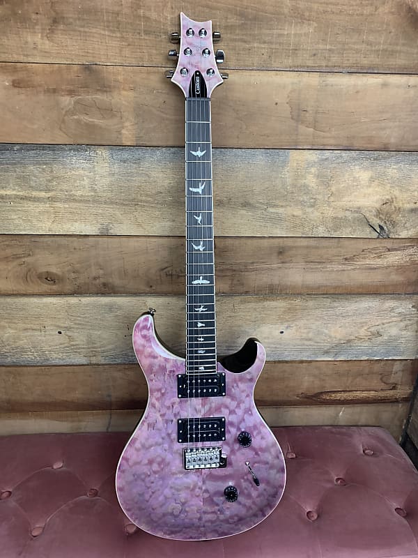 PRS SE Custom 24 Quilt Violet w/bag | Reverb