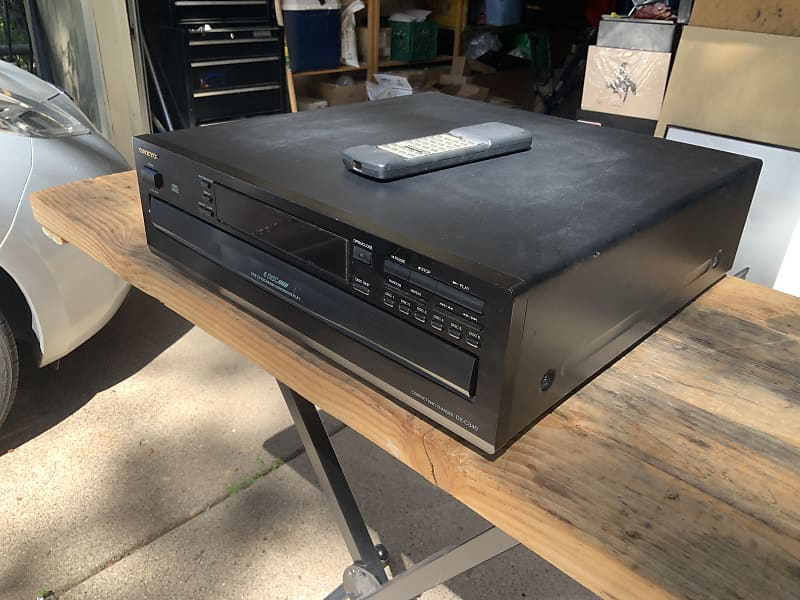 Onkyo DX-C340 Six Disc CD player with Remote | Reverb