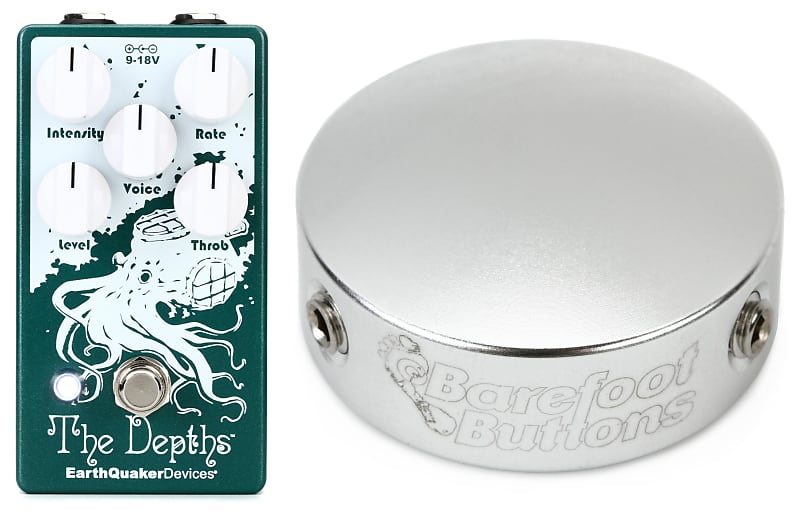 EarthQuaker Devices The Depths V2 Optical Vibe Machine Pedal | Reverb