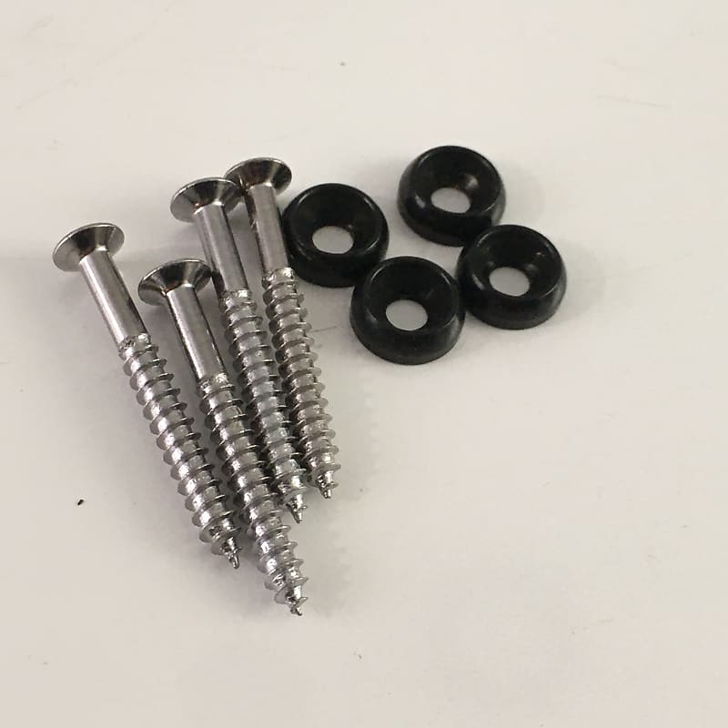 Custom Light NOS Relic 4 Neck Screw Ferrules Mount Screws | Reverb UK