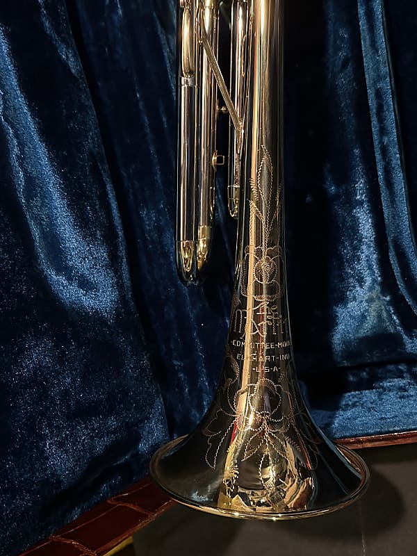 Martin Band Instrument Co. Large Bore Trumpet 1947 - Brass | Reverb