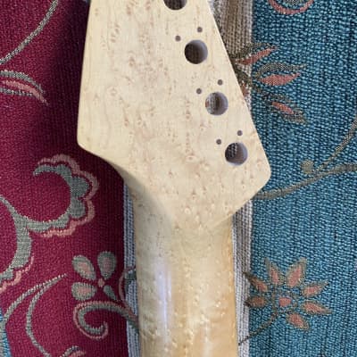 Warmoth Super Wide Stratocaster Neck 2021 Birdseye Maple | Reverb