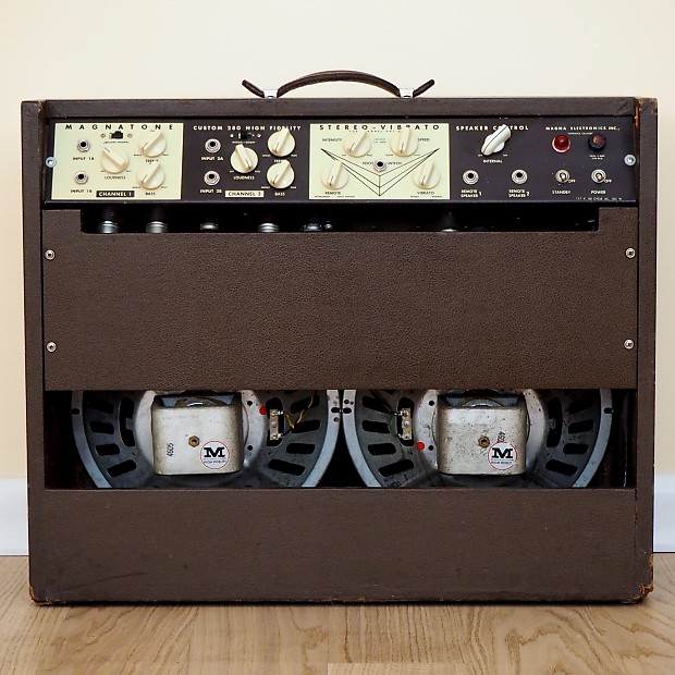 Magnatone Model 280 Custom 200 Series 2-Channel | Reverb Australia