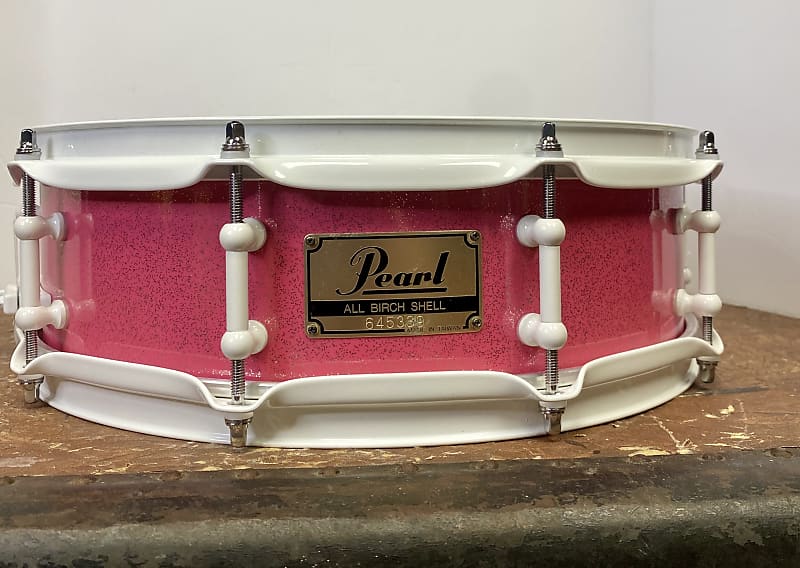 Pearl Piccolo - Custom Pink Metallic Lacquer 14x4.5 | Reverb