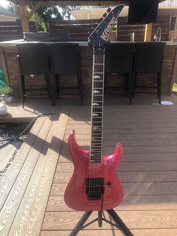 Kramer Stagemaster Standard I 1989 Flip Flop Red (Pink?) | Reverb