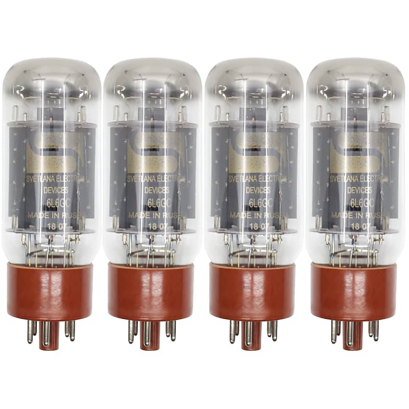 Vacuum Tube - 6L6GC, Svetlana, Matched Quad | Reverb