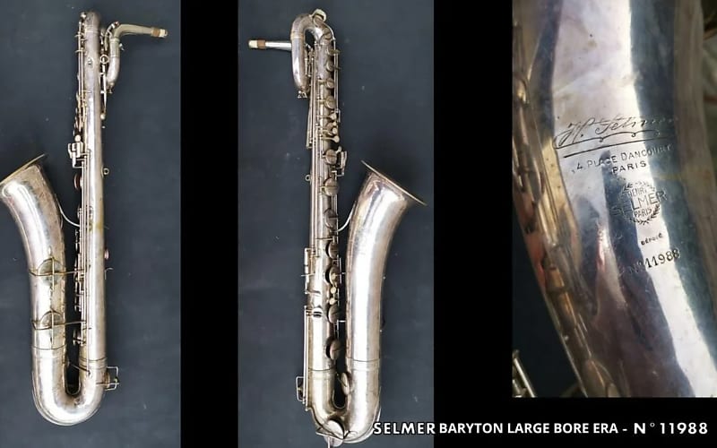 Selmer-Paris Large Bore Era Baritone Saxophone 1930 - | Reverb UK