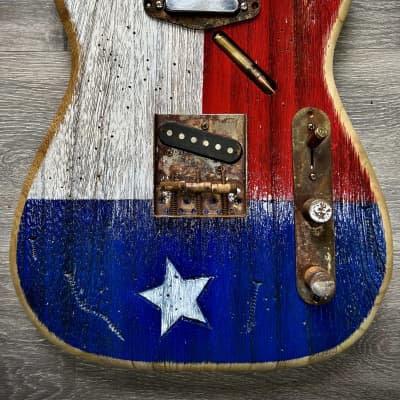 Barncaster Esquire 2022 - Black & Blue Grain | Reverb