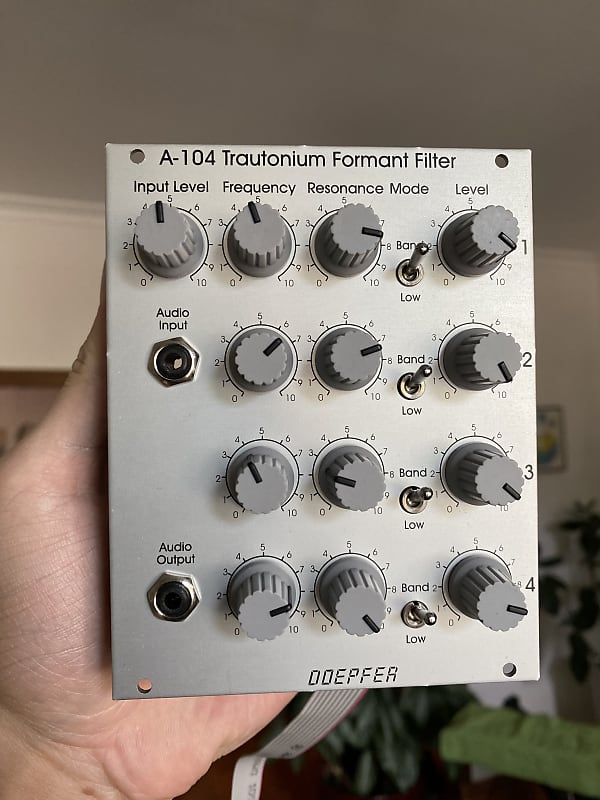 Doepfer A-104 Trautonium Formant Filter | Reverb