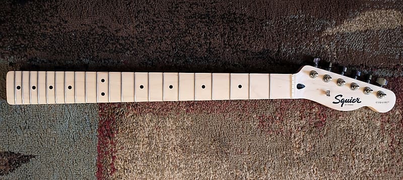 Fender Squier Esquire Telecaster Neck (Fully Loaded) | Reverb