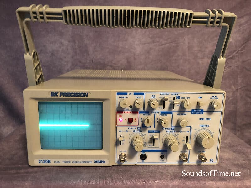 Bk Precision 2120B Dual Trace Oscilloscope 30MHz | Reverb