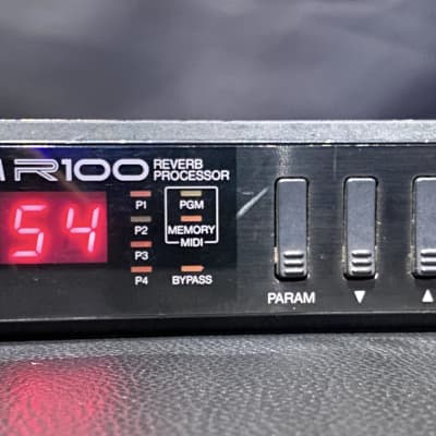Yamaha R100 Reverb Processor Black | Reverb