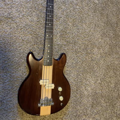 Vantage Bass 1979 Natural Walnut And Maple | Reverb
