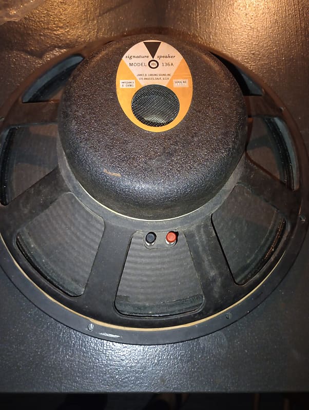 JBL 136A 1970s - Black gold | Reverb