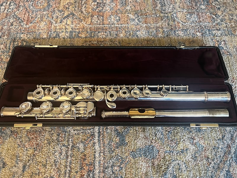 Yamaha YFL-371 Allegro Flute - Great Player! Open Holes, | Reverb