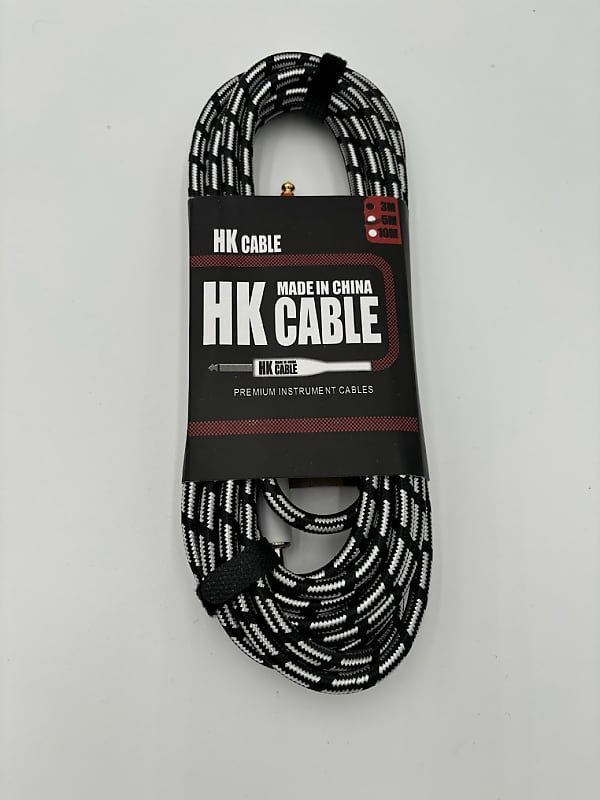 HK Cable 5m (15 ft plus) Guitar Cable - Black | Reverb