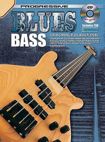 Progressive Blues Bass Book/CD | Reverb