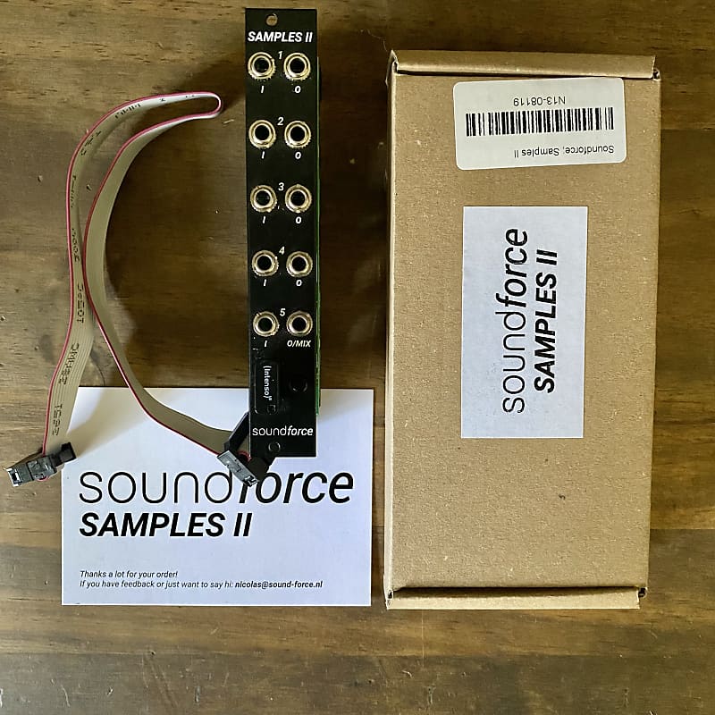 Soundforce Samples 2 2024 - Black | Reverb