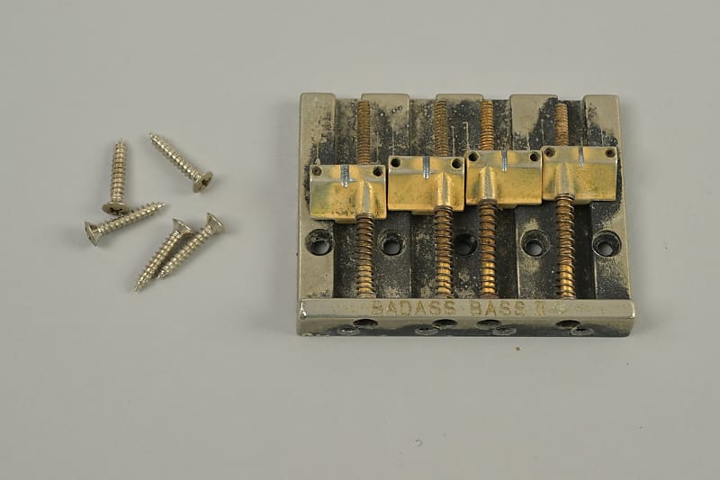 Leo Quan BADASS II 4-String Bass Bridge ~BLACK GOLD~ | Reverb Canada