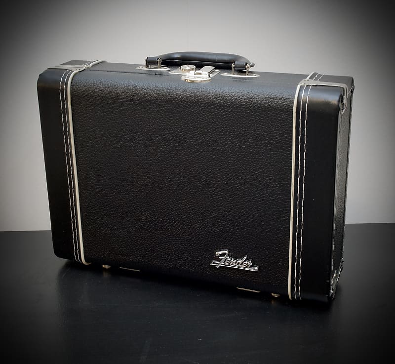 2 Rare Out Of Production Fender Black Harmonica Cases, | Reverb