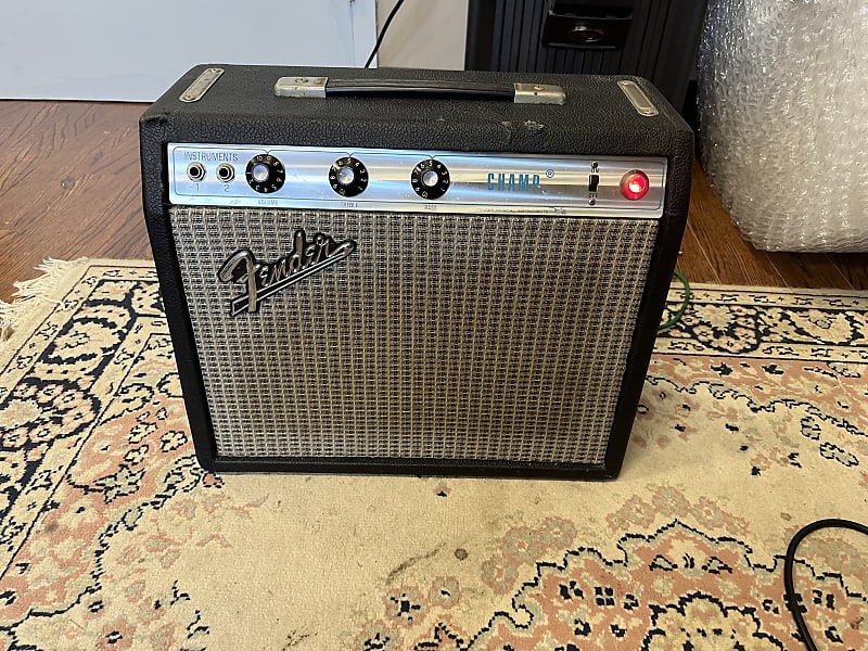 Fender Champ 1973 1x8 Guitar Combo Amplifier | Reverb