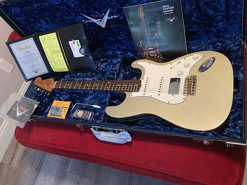 Fender Custom Shop LTD Double Bound Stratocaster HSS 2022 | Reverb