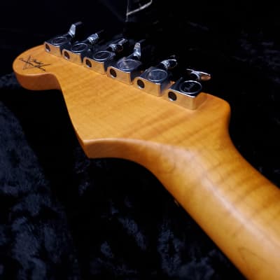 Fender Custom Shop Double Bound Slab Body Stratocaster 2014 | Reverb