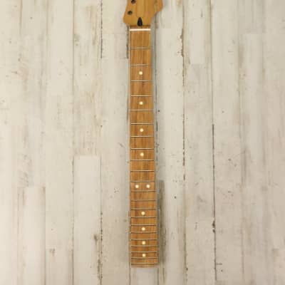 NEW Fender Roasted Maple Jazzmaster Neck - Block Inlays (308) | Reverb