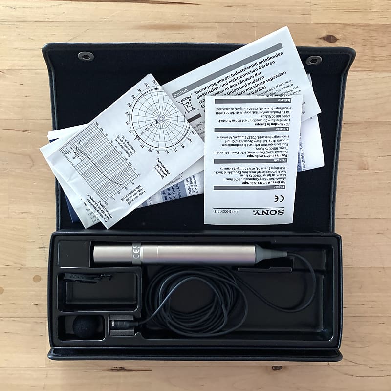 Sony ECM-44B 2000s - Black | Reverb