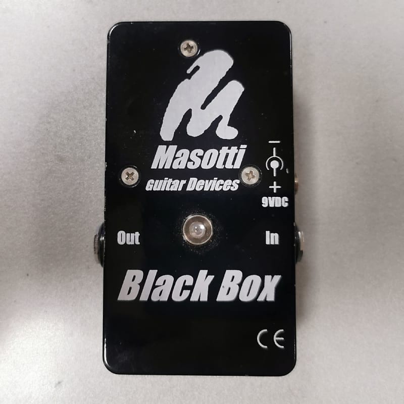 Masotti Black Box Buffer for electric guitar | Reverb