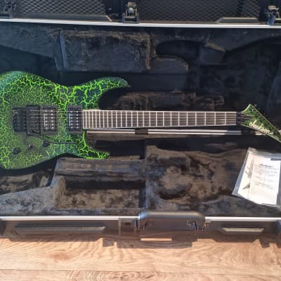 Jackson SL2H Custom Shop USA Green Crackle | Reverb