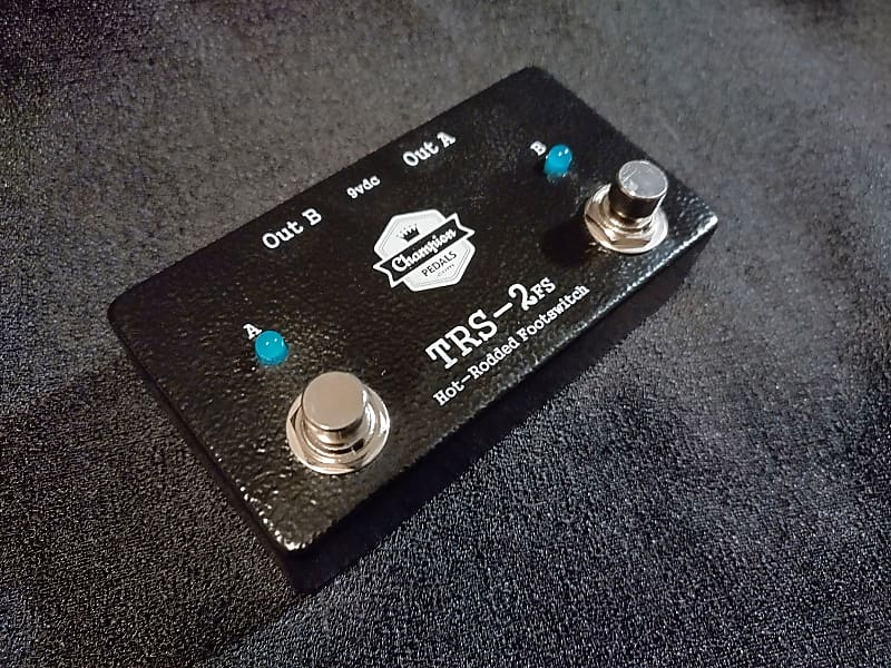 Champion TRS-2FS Hot-Rodded 2 button latching foot-switch | Reverb