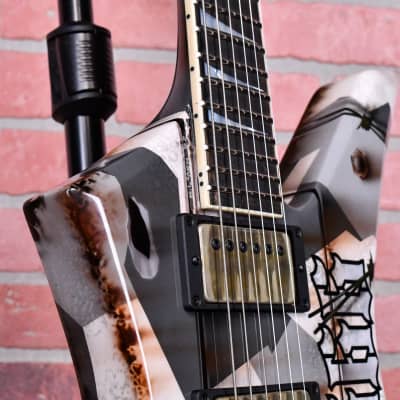 Jackson USA Diablo Guitars Custom “War is Hell” Kelly 2022 - | Reverb