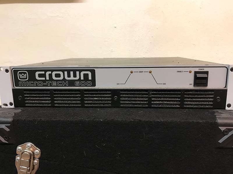 Crown Crown 1200 watt Micro Tech 600 #A018286/9123 2000 | Reverb