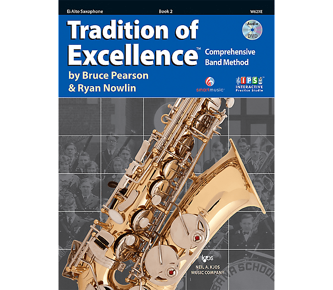 Tradition of Excellence Book 2 - Alto Sax Neil A Kjos Music | Reverb