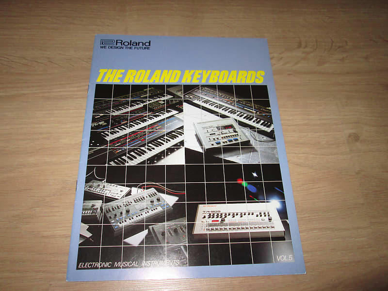 Roland Volume 5 Catalog – 1984 - Original Vintage Synthesizer | Reverb