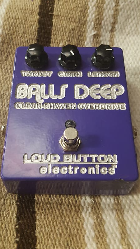 Loud Button electronics Balls Deep Purple | Reverb UK