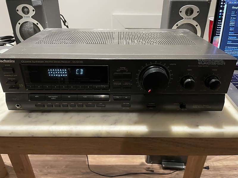 Technics SA-GX100 Stereo Receiver Integrated Amplifier Audio | Reverb