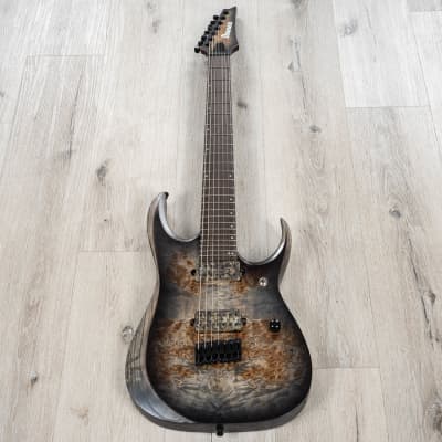 Ibanez RGD71ALPA RGD Axion Label 7-String Guitar, Charcoal | Reverb