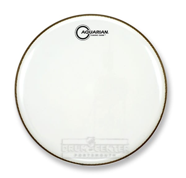 Aquarian Classic Clear Drum Head 8" White | Reverb
