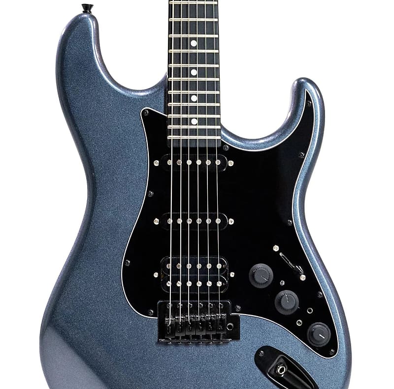 New Tagima Sixmart Metallic Dark Silver W/ Built In | Reverb Canada