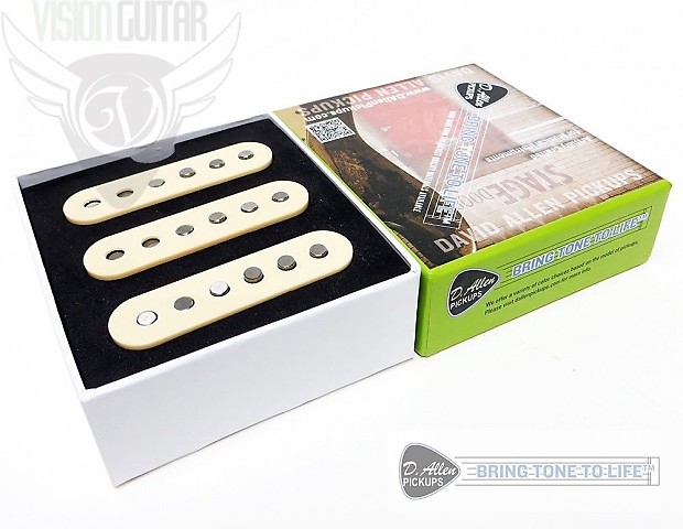 NEW! David Allen Pickups - VooDoo Blues SSS Strat Pickup Set | Reverb