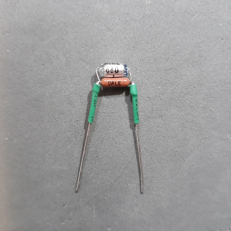 TREBLE BLEED Spec BLUE STRIPE 680pF Styrene capacitor, 150K | Reverb