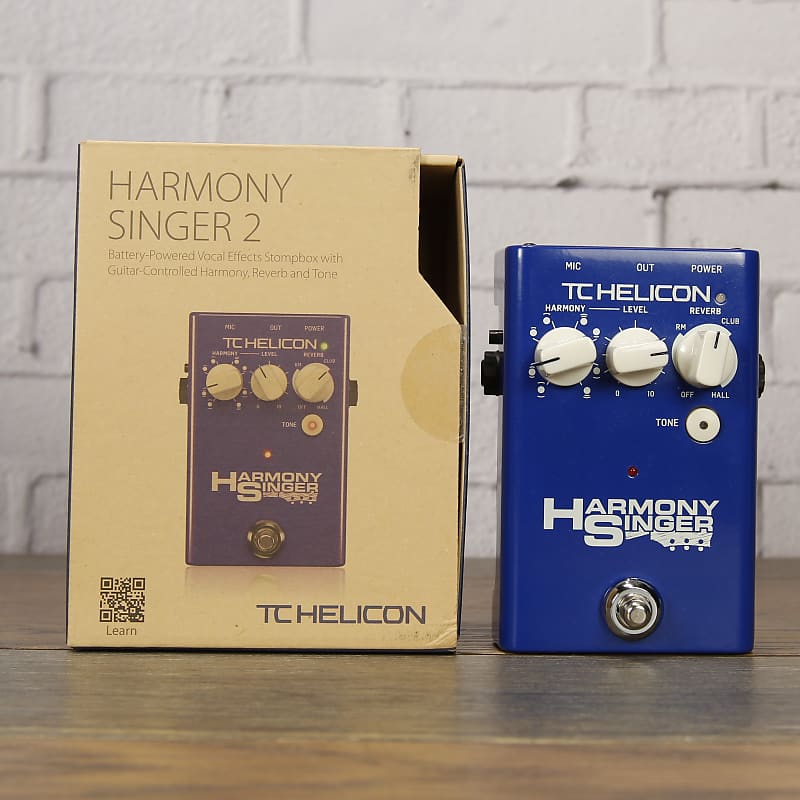 TC-Helicon Harmony Singer 2 Vocal Harmony and Reverb Pedal | Reverb