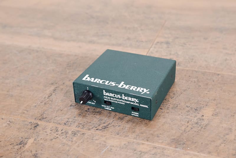 Barcus-Berry 4000XL Piezo Buffer/Preamp (No Pickup) (church | Reverb