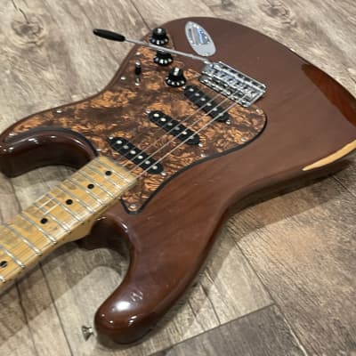 1977-1978 Fender USA Stratocaster Mocha Brown 3 | Reverb Australia