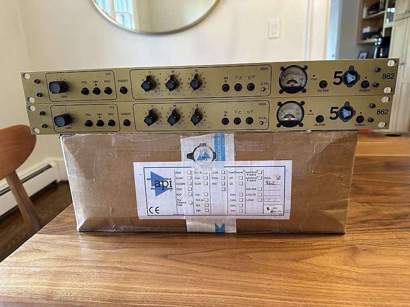 API 862 50th Anniversary Edition Channel Strip #47 out of 50 | Reverb
