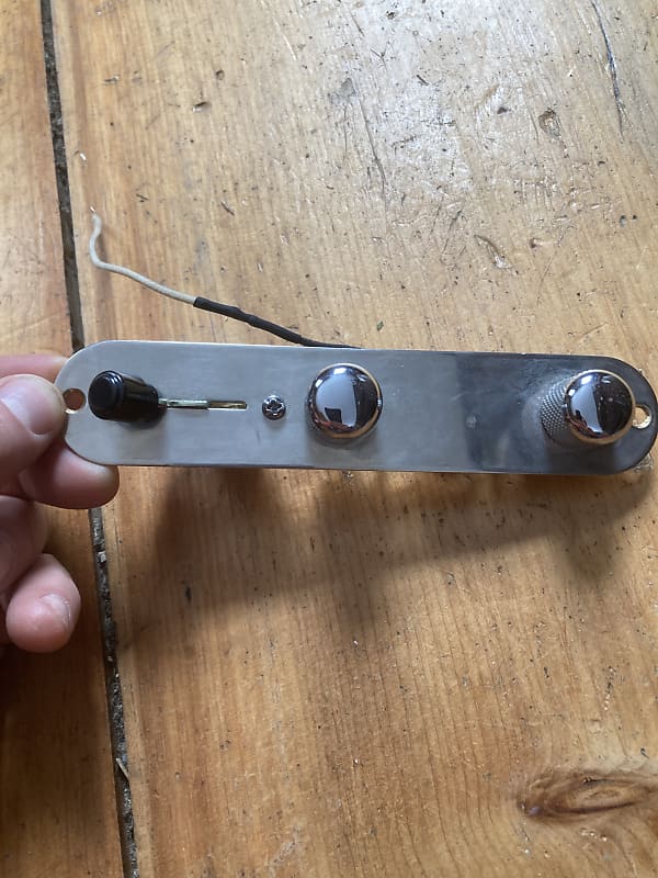 Custom 4-Way Tele Control Plate loaded | Reverb